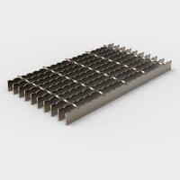 China Q235 Serrated Steel Grating 3mm 5mm Bearing Bar for Construction Building Material for sale