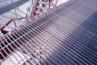 China Industrial Platform Walkway  3.0MM Thickness Stainless Steel Grating for sale