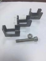 China ISO Hot Dip Galvanized Q235 Steel Saddle Clips for Grating - 20x3mm to 40x3mm Sizes with M8 Bolt Fastening for sale