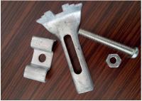 China Hot Dip Galvanized Steel Grating Clips with 20-40mm Cross Bar Pitch and M8 Bolt Fastening for Industrial Platforms for sale