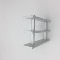 China 6063 T6 Aluminum Bar Grating with 25-75mm Bearing Bars and 38-101mm Crossbar Pitch for Industrial Platforms for sale