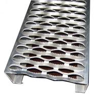 China Industrial Aluminum Perforated 3.5mm Grip Strut Grating - Diamond Safety Pattern for Walkways & Platforms for sale