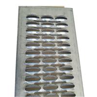 China Diamond Galvanized Non-Slip Grip Strut Plank 1.5-3.5mm Steel Industrial Flooring for sale