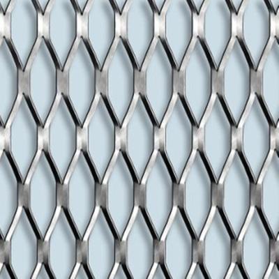 China Low Carbon Steel Expanded Metal Mesh 4x8 25mm Thickness - Diamond Pattern Industrial Mesh for Construction & Security for sale