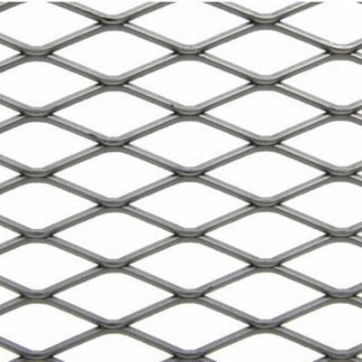 China Diamond Pattern 0.5mm Thickness Expanded Metal Mesh CE Certified - 1220×2440mm Standard Size for sale
