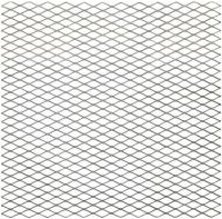 China 0.5mm Galvanized Expanded Aluminum Sheet 1220×2440mm Diamond Mesh for Industrial Building Applications for sale
