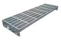 China DIY ASTM A1011 Steel Bar Grating Treads 25x5mm Easy Spiral or Welding Fixation for sale