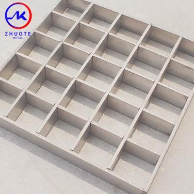 China EU Standard Welded Platform Grating 19-w-4 10mm Twisted Bar Low Carbon Steel for sale