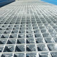 China Welded Steel Trench Cover Grating 19W4 1-1/4 x 1/4 Bearing Bar Heavy Duty for sale