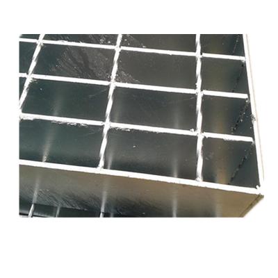 China Heavy Duty Steel Walkway Grating 19-W-4 Spacing Smooth Surface Carbon Steel 3 x 1/4 Bar for sale