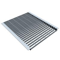 China Heavy Duty Welded Carbon Steel 19W4 Walkway Grating Hot Dipped Galvanized 50x5mm for sale