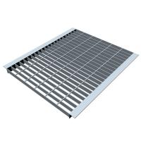 China Heavy Duty Welded Carbon Steel 19W4 Walkway Grating Hot Dipped Galvanized 50x5mm for sale