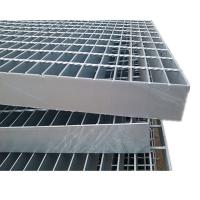 China Heavy Duty Steel Grating 50x5mm Bearing Bar ISO9001 Welded Carbon Steel Grating for sale