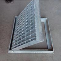 China Serrated Hot Dip Galvanized Steel Grating Trench Cover 13mm Thickness Flat Bar Walkway for sale