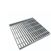 China Hot Dip Galvanized Steel Grating Trench Drain Cover 50x100mm Linear Ditch Cover for sale
