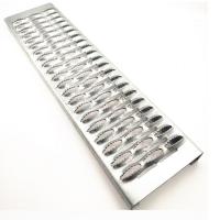 China Aluminum 5052 Perforated 4mm Thickness Diamond Grip Grating for sale