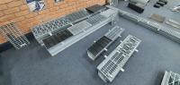 China Hot Dipped Galvanized Serrated Steel Grating 32x5mm Anti Slip Walkway for sale
