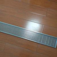 China SS304 316 Welding Flat 5mm Drain Cover Steel Floor Grating Pressure Locked for sale