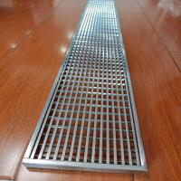China 304 316 Stainless Steel Heel Proof Trench Grating 3mm Wedge Wire Drain Cover for sale