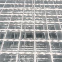 China Heavy Duty Galvanized Trench Cover Steel Grating 50mm Loading Bar Depth for sale