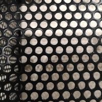 China Decorative Anodized Aluminum Perforated Metal Sheet Wall Panels 2440mm x 1220mm with Multiple Hole Patterns for sale
