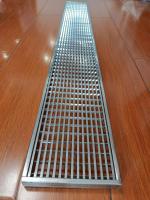 China Stainless Steel 316 Trench Drain Cover Grate 20x5mm Hot Dipped Galvanized Swimming Pool Grate for sale