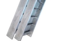 China 20×4mm Stainless Steel Linear Grating Drainage Tray 316 Grade for Pools and Commercial Use for sale