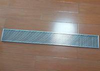 China SS316 Stainless Steel 5mm Thick Linear Compact Bar Shower Grating 140mm Wide for sale