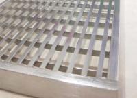China Stainless Steel 316 Swimming Pool Overflow Grating 5mm Thickness 20mm Deep Wedge Wire Drain for sale