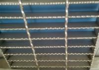 China 316L Stainless Steel Grating Serrated Surface 25x5mm Bearing Bar for Industrial Walkways for sale