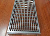 China 304 Stainless Steel Heelguard Grate Drain Cover 1200mm x 70mm x 22mm for sale