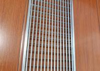 China Stainless Steel Heel Guard Drainage Grate 1200mm x 70mm x 22mm 304 Grade for sale