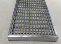 China Industrial Platform Walkway  3.0MM Thickness Stainless Steel Grating for sale