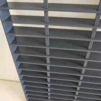 China 40x3mm Aluminum Swage Locked Grating with Powder Coating - 1-3/16
