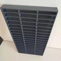 China 40x3mm Aluminum Swage Locked Grating with Powder Coating - 1-3/16