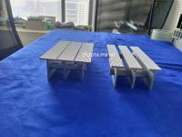 China T6063 Aluminum Bar Grating with Safety Powder Coating - 1205mm Width, 7600mm Length for Louvre Facades for sale