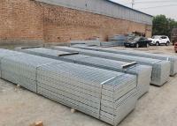 China Hot Dip Galvanized Steel Grating Walkway Platform 25x4.5mm Bearer Bar 50mm Pitch for sale