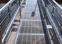 China Welded Bar Serrated Steel Grating Products Galvanized Floor for sale