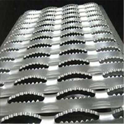 China 3' Length Aluminum Grip Strut Grating Platform - 10ft/12ft Stock Lengths with Serrated Safety Surface for sale
