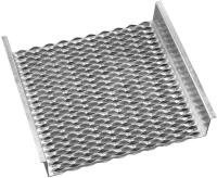 China Galvanized Steel Plank Stair Treads with Anti-Skid Serrated Surface - Grip Strut Grating for Industrial Walkways for sale