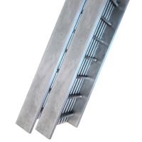 China Stainless Steel 304 Drainage Bar Compact Channel Grate for Trench Cover 50mm Spacing for sale