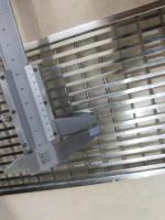 China Stainless Steel Trench Cover Grating 20mm High Bar Grate 316 Grade for sale