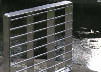 China SS316 Stainless Steel Walkway Grating 10mm Thickness with 20-60mm Load Bar Heights for Industrial Platforms for sale