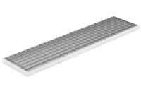 China 5mm Industrial Steel Grating Walkway Recessed Frame Doormat Hot Dipped Galvanized for sale