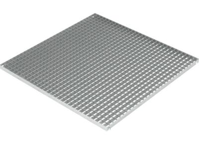 China 5mm Industrial Steel Grating Walkway Recessed Frame Doormat Hot Dipped Galvanized for sale