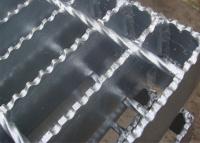 China Hot Dipped Galvanized Steel Grating Panels 20x3mm to 100x10mm with 30-60mm Pitch for Industrial Applications for sale