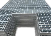 China High Strength Galvanized Industrial Steel Grating For Substantially Heavy Load Areas for sale