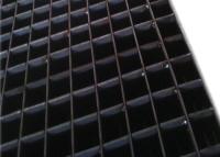 China High Loading Strength Black Galvanized Steel Grating Walkway for sale