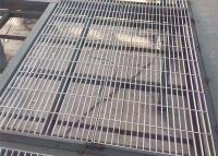 China Hot Dipped Galvanized Steel Driveway Grate 25x5mm Bearing Bar Industrial Metal Grating for sale