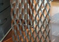 China Aluminum Expanded Metal Sheet 4x8 Diamond Mesh 1mm Thick for Exterior Building Cladding for sale